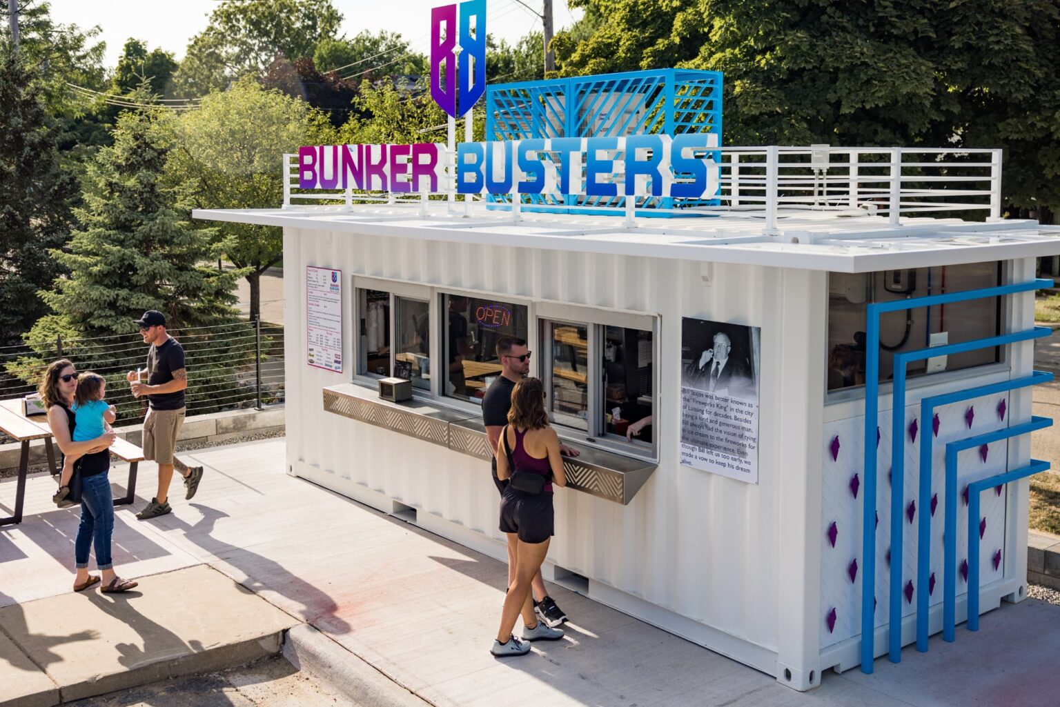 Bunker Busters Ice Cream Lansing, MI - Home of the Bunker Buster!