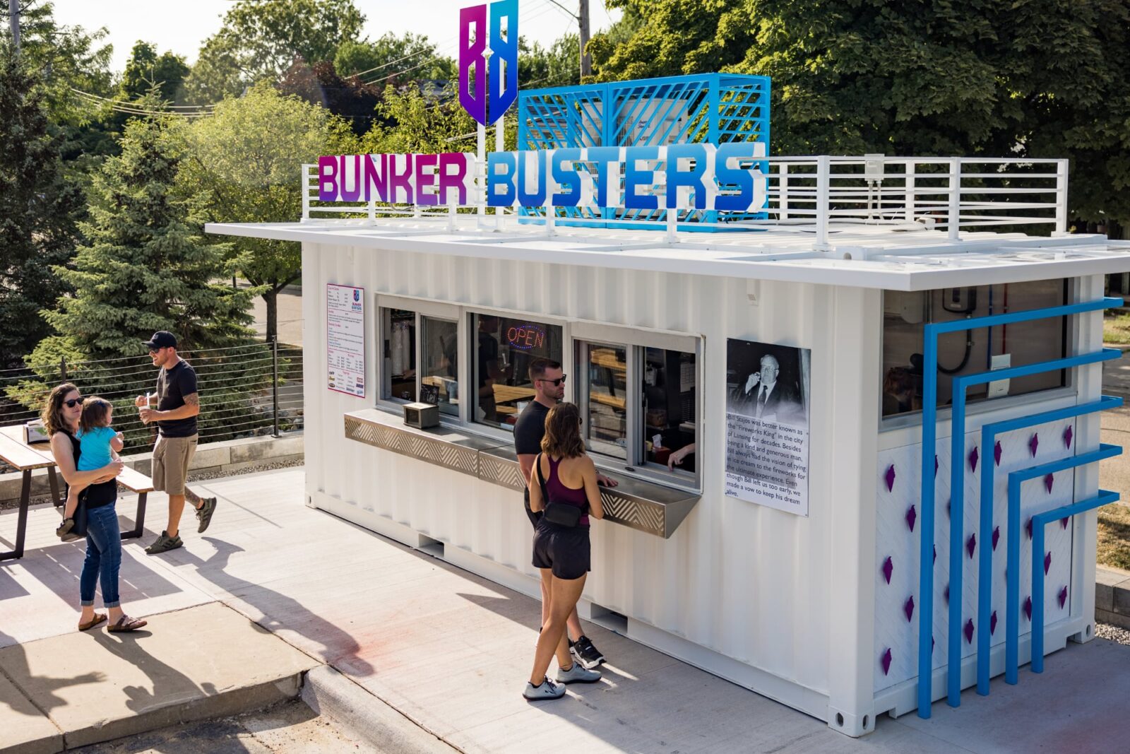 Bunker Busters Ice Cream Lansing, MI - Home of the Bunker Buster!