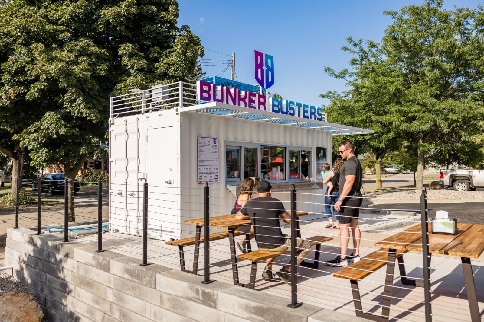 Bunker Busters Ice Cream Lansing, MI - Home of the Bunker Buster!