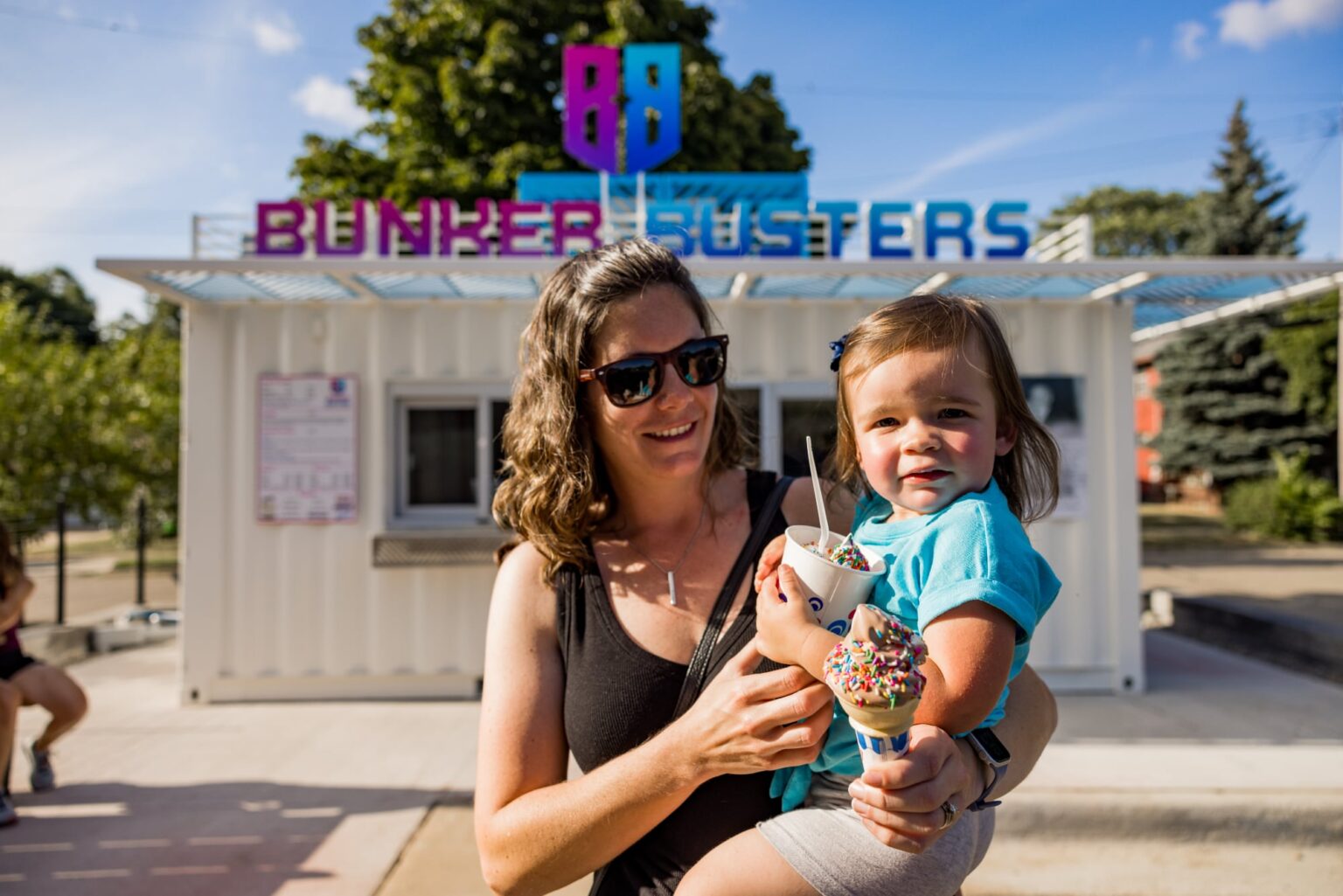 Bunker Busters Ice Cream Lansing, MI - Home of the Bunker Buster!