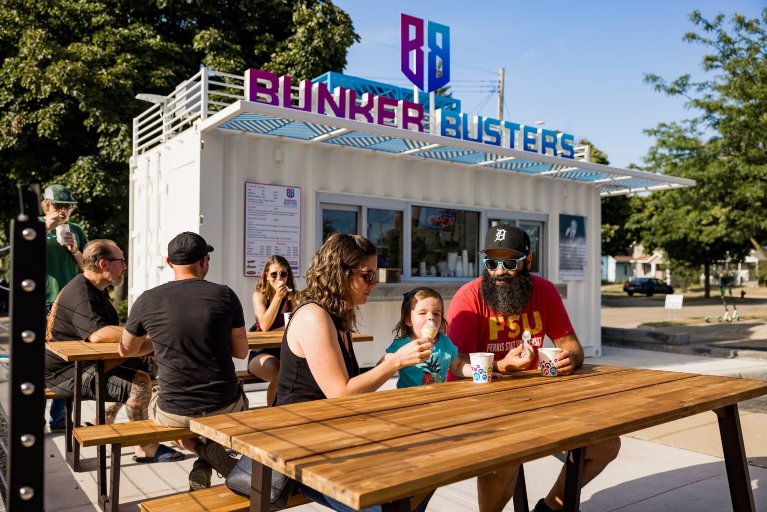 Bunker Busters Ice Cream Lansing, MI - Home of the Bunker Buster!